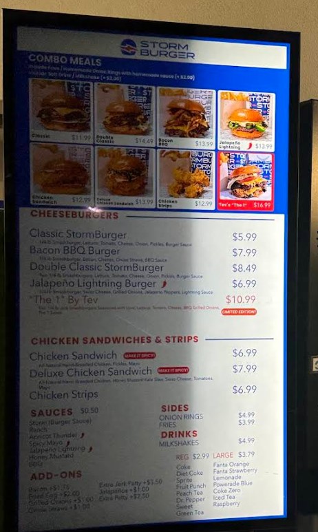 StormBurger Restaurant Menu | Best Burgers in Inglewood, CA – Prices ...